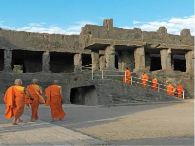 Buddhist Caves Uparkot Junagadh, History, Information, Photos