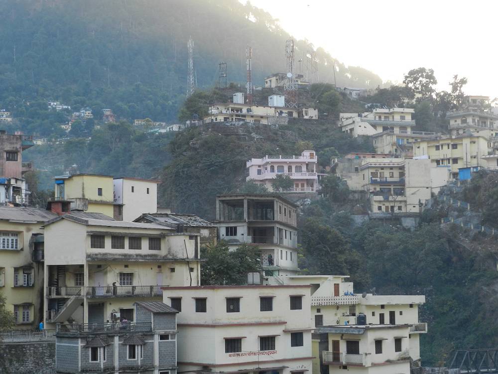 Rudraprayag Sangam - Confluence of river Alaknanda & Mandakini