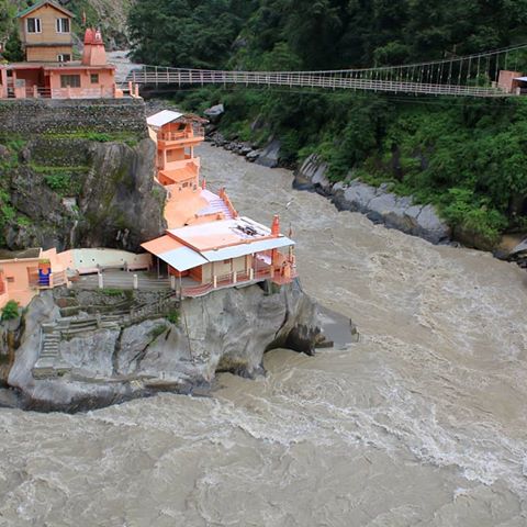 Vishnuprayag Sangam - Confluence of river Alaknanda & Dhauliganga