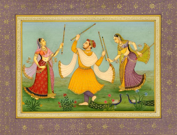 Dandiya Folk Dance, History, Costume, Steps, Origin, Raas