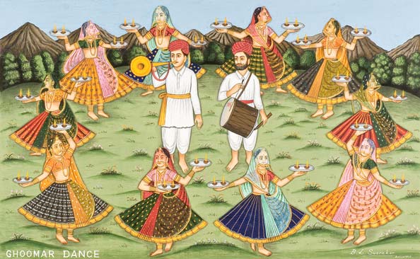 Ghoomar Folk Dance, History, Costume, Style, Origin, Steps