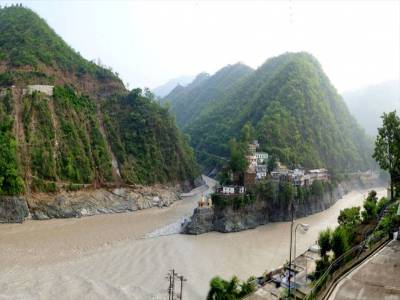 Rudraprayag Sangam - Confluence of river Alaknanda & Mandakini