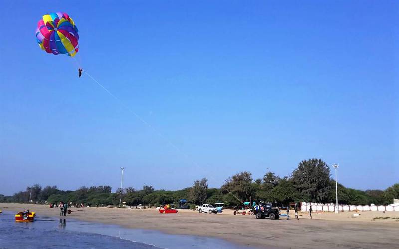 Ghogla Beach Diu, Tourist Attractions & Water Sports Activities