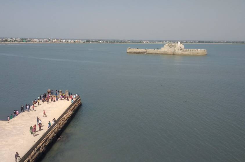 Pani Kotha Diu, history, timings & tourist attraction | Fortim Du Mar, Diu