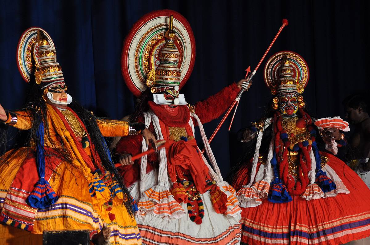 Kathakali classical dance (nritya), history, costume, origin, makeup